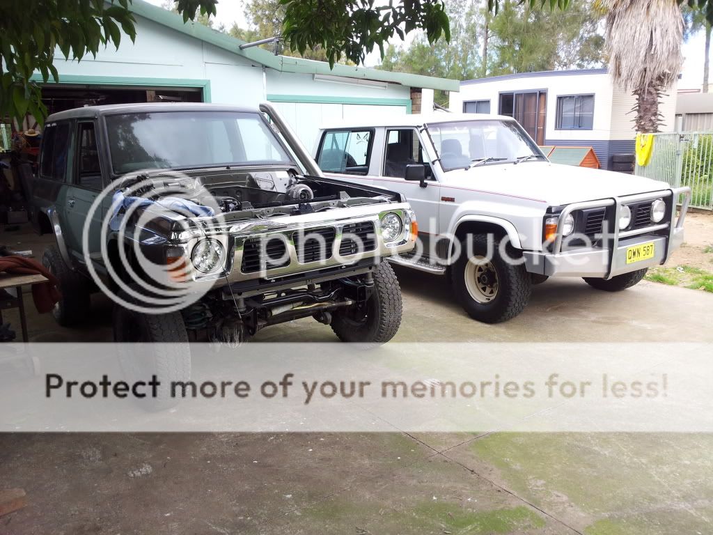 SeSp's GQ SWB - FRONT and REAR Long arms installed | Patrol 4x4 ...