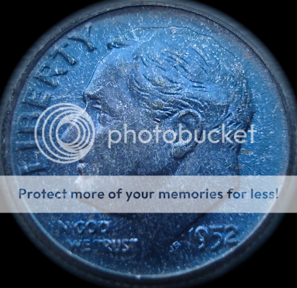 Cool blue dime!!!!!!! | Coin Talk