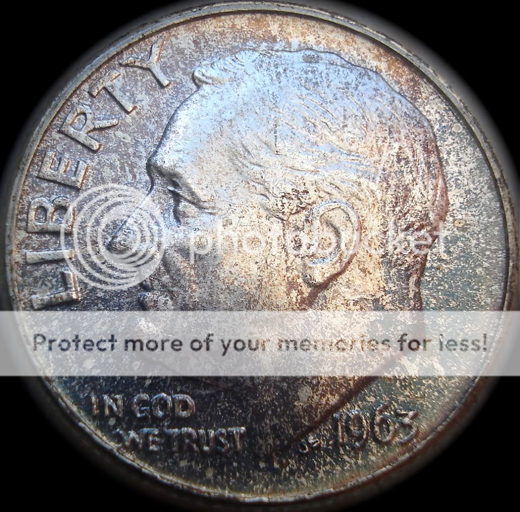 Cool blue dime!!!!!!! | Coin Talk